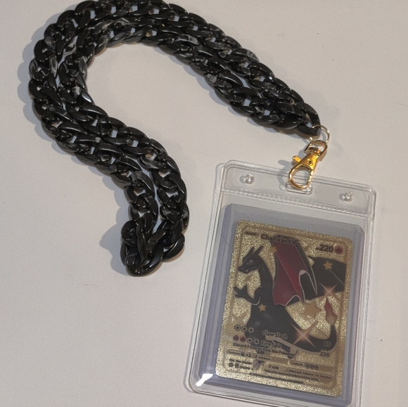 Unbranded | Accessories | Shiny Charizard V Secret Rare Cosplay Cuban ...